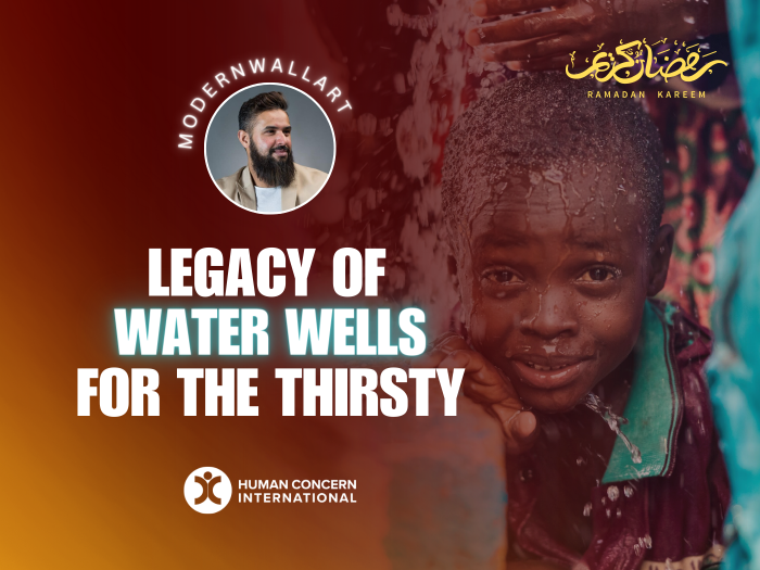 Water Wells for The Thirsty w/ Modern Wall Art this Ramadan | LaunchGood | LaunchGood